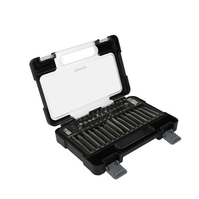 Valigetta con punte Torx T20-T60 e Allen H4-H12 NORAUTO 44 pezzi - Norauto
