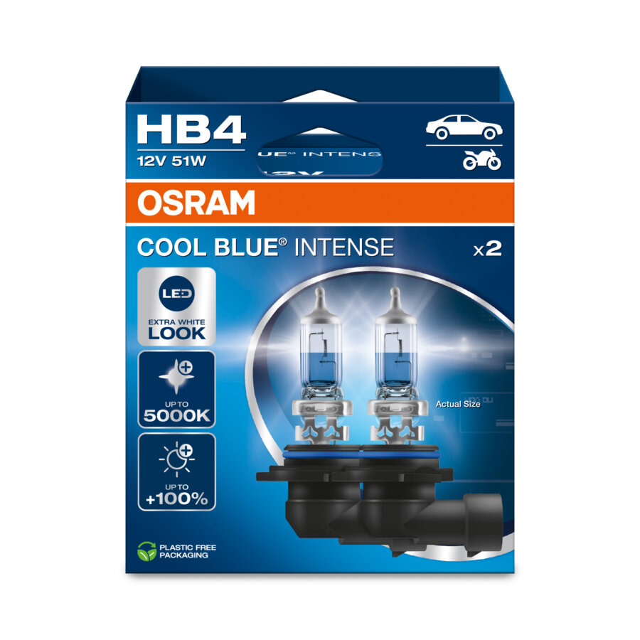 2x HB4 NEXTG OSRAM COOL BLUE PADS - Norauto