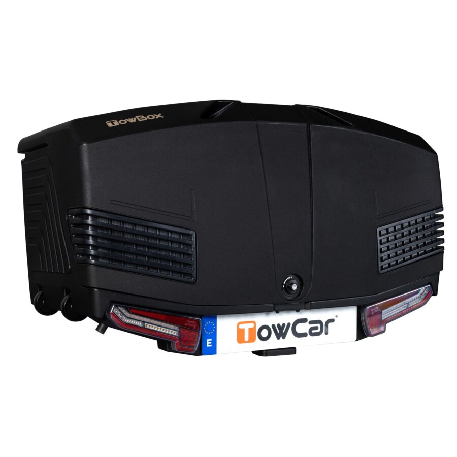 Baule gancio traino TOWCAR TowBox V3 nero : Norauto.it