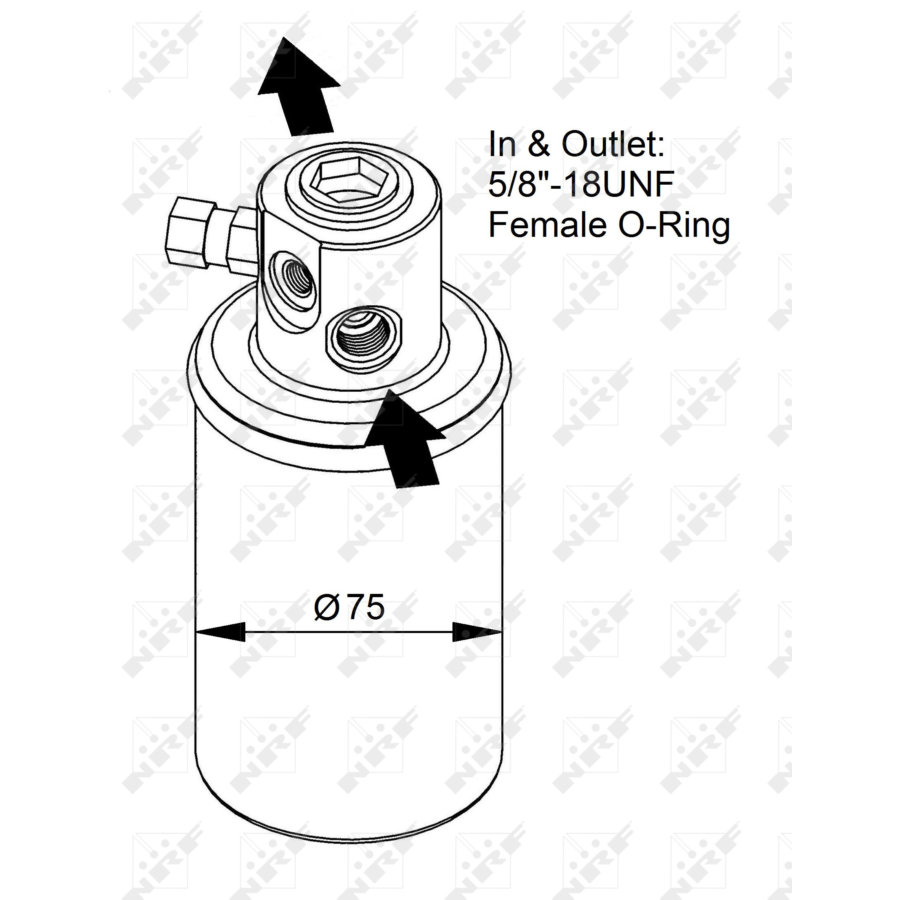 Filtro disidratatore NRF 33231 - Norauto