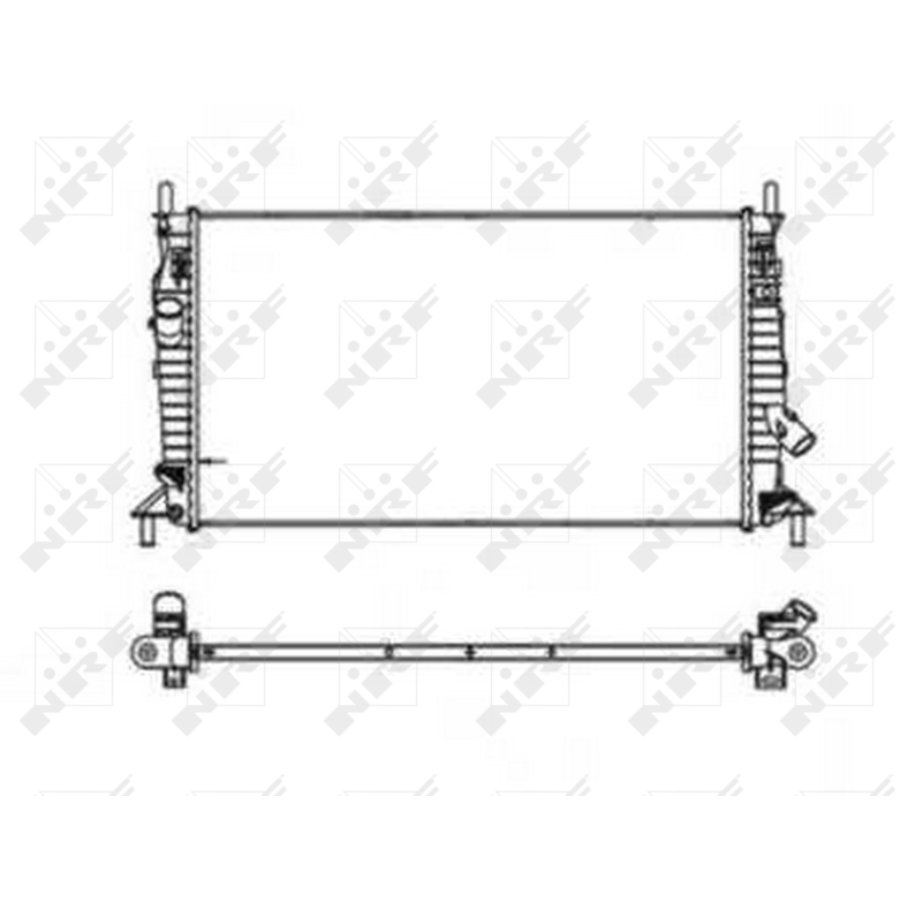 Radiatore NRF 53403 EASY FIT - Norauto
