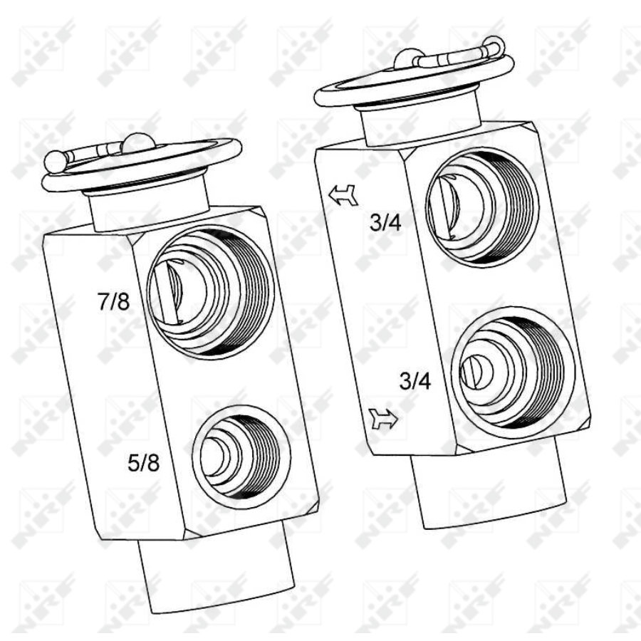Valvola di espansione NRF 38392 - Norauto