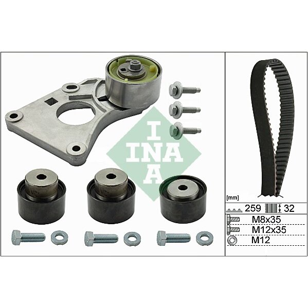 Kit distribuzione INA 530 0259 10 - Norauto