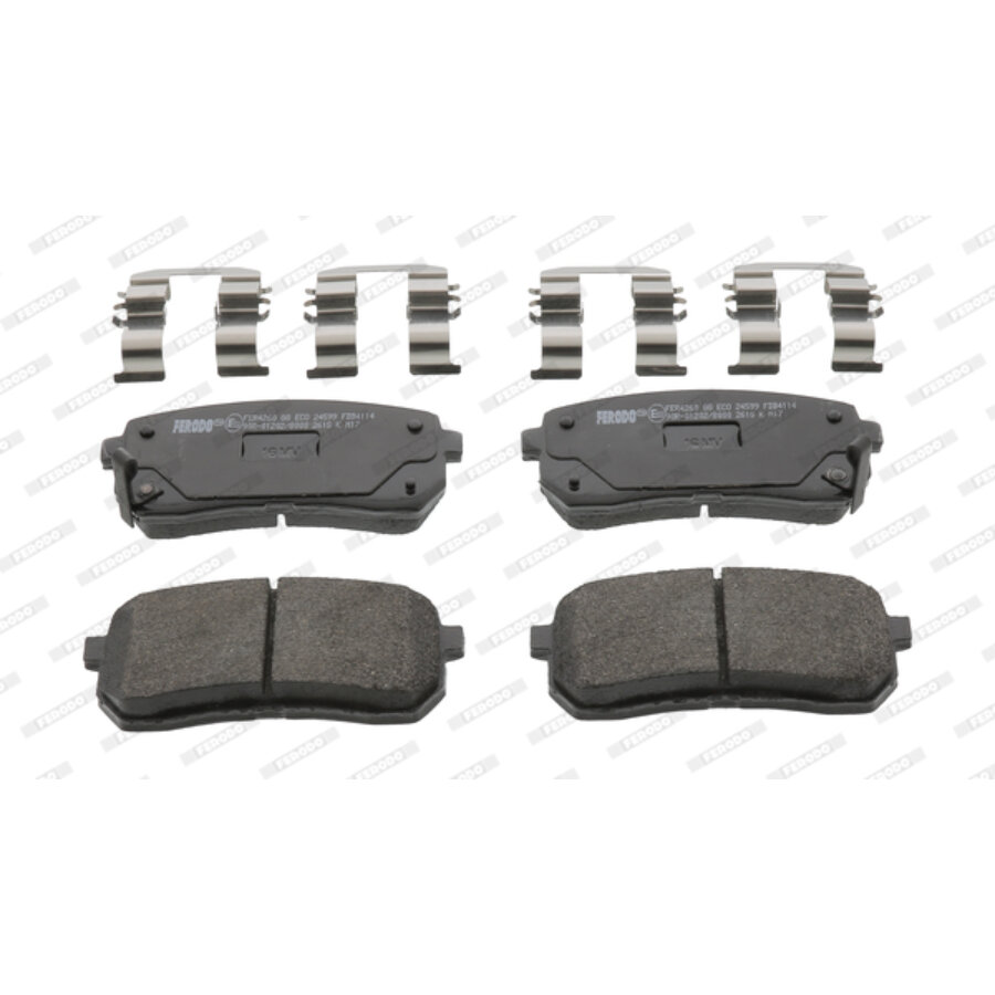 4 pastiglie freno FERODO FDB4114 : Norauto.it